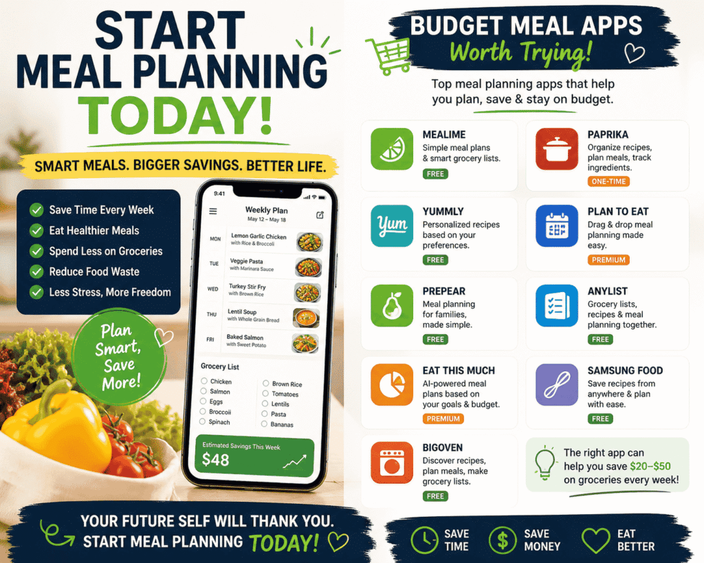 9 Best Meal Planning Apps on a Budget That Actually Save Families Money ...