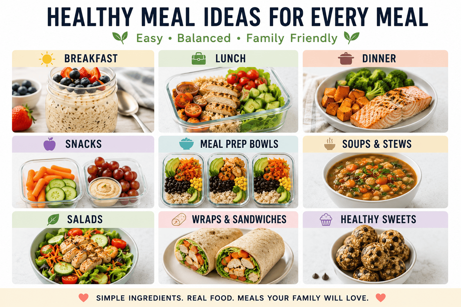 21 Healthy Family Meal Prep Ideas That Save Time and Money All Week ...