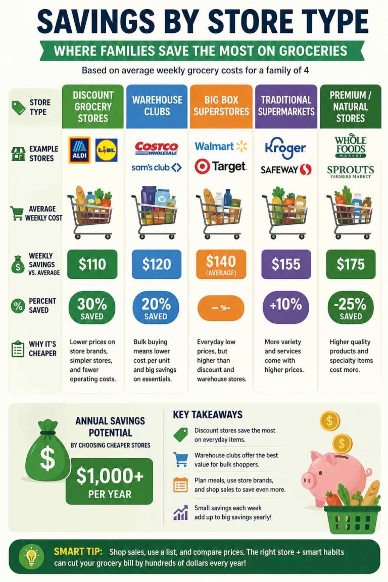 19 Cheapest Grocery Stores Ranked in America (Save $1,000+ a Year ...